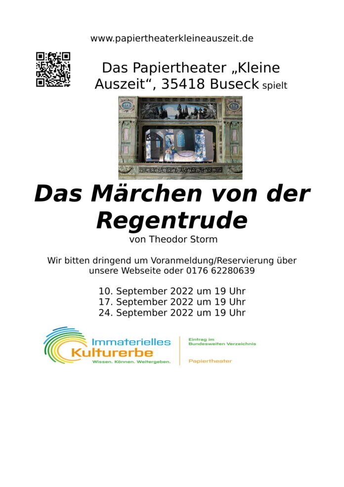 Grandiose Premiere von "Das Märchen von der Regentrude" - auch "Falsche Töne in Musikalien ...