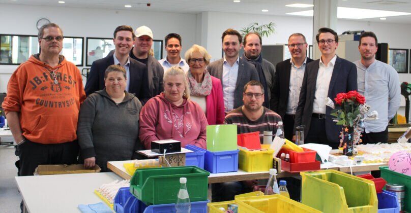 Prominente CDU-Politiker von Arbeit in Werkstatt der Lebenshilfe Gießen begeistert - Gießener ...