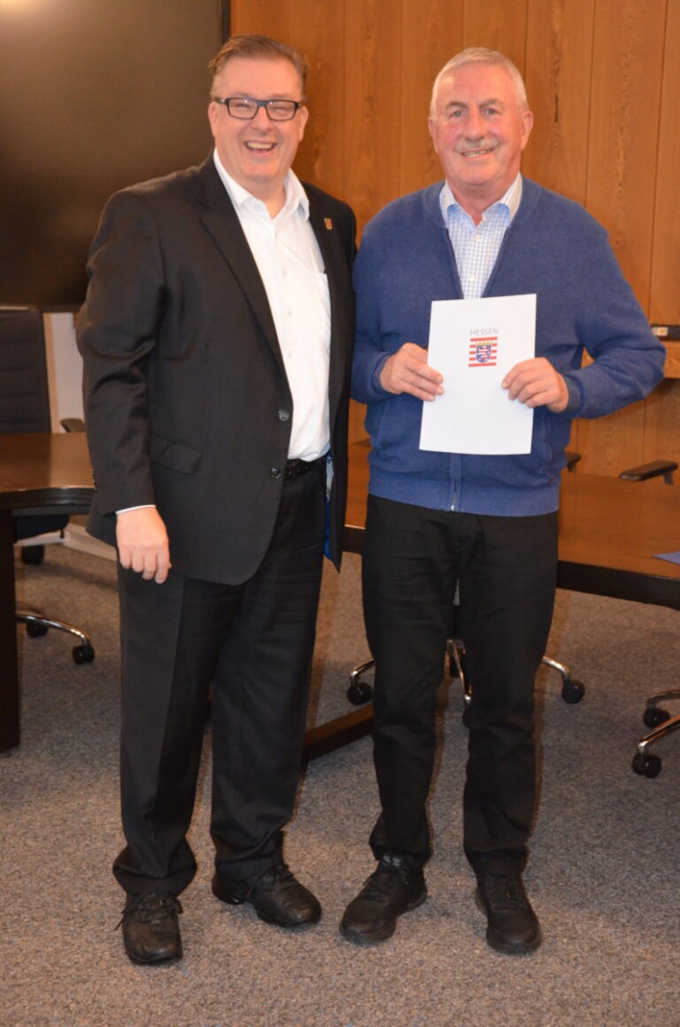 Heinz-Ulrich Dewald, Dieter Reitschmidt und Heinz Pötzl wurden mit ...